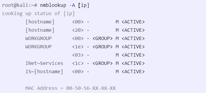 Windows: SMB Enumeration Windows: SMB Enumeration